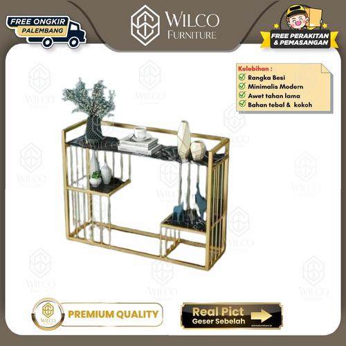 Jual Custom Meja Tamu Besi / Meja Hias Besi Minimalis / Meja Konsul aki ...