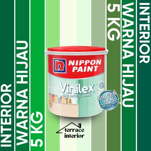 Jual Cat Tembok Vinilex Silver Ion Nippon Paint Interior Warna Hijau ...