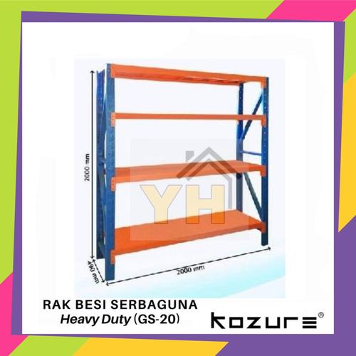 Jual Rak File / Rak Serbaguna Besi / Rak Warehouse Heavy Duty || Kozure ...