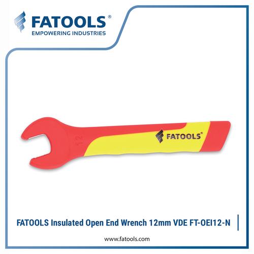Jual FATOOLS OEI12-N 1000V Open End Wrench 12mm VDE Insulated Kunci Pas ...