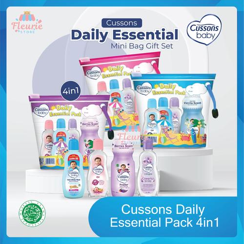 Jual Cussons Baby Bundling Mini Bag Gift Set 4in1 - Perawatan Bayi ...