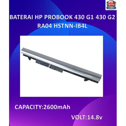 Jual BATERAI HP PROBOOK 430 G1, 430 G2 RA04, HSTNN-IB4L - Jakarta Pusat - BINTANG PART COM ...