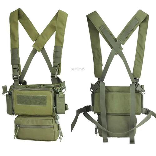 Jual Tactical Vest Airsoft CS Wargame Chest Rig Military Vests with ...