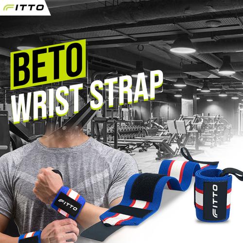 Jual FITTO BETO Wrist Wrap Support Pergelangan Weight Fitness 3 Color ...