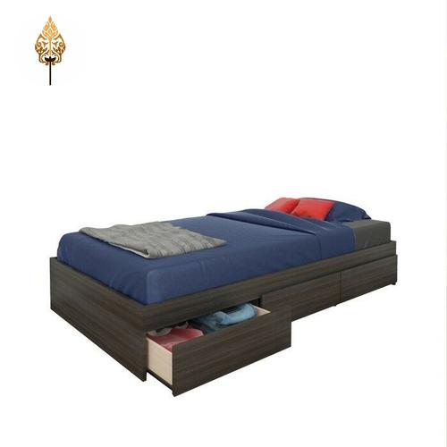 Jual DIPAN 3 LACI KAYU SOLID MAHOGANY DIVAN MINIMALIS 3 LACI REL ...