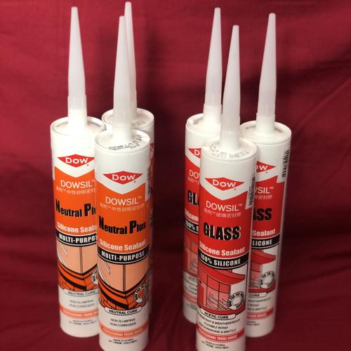 Jual LEM SEALANT / LEM SILIKON KACA / LEM KACA TABUNG DOWSIL - Putih ...