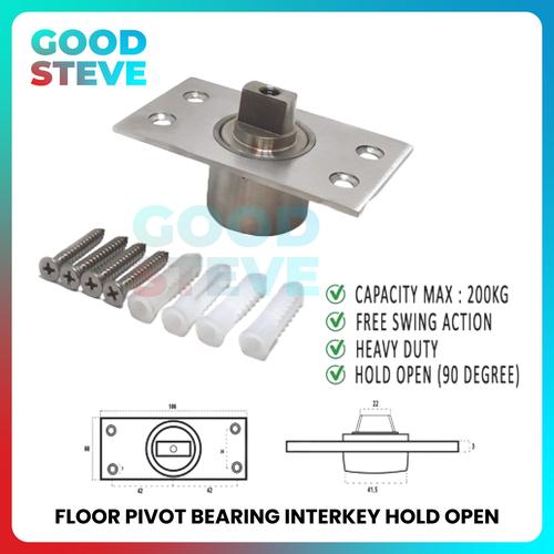 Jual Floor Pivot Bearing INTERKEY Engsel Pivot Bisa Hold Open Pivot ...