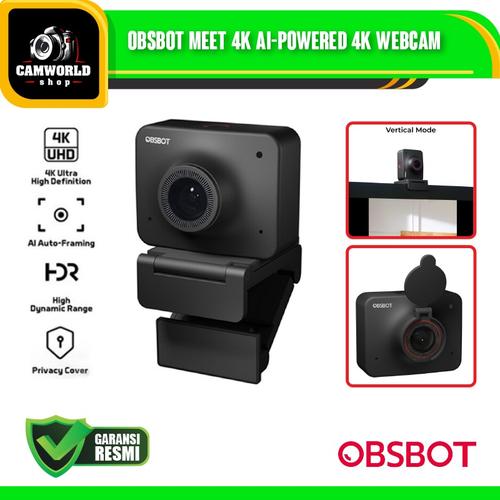 Jual OBSBOT Meet 4K AI-Powered 4K Webcam - Jakarta Pusat - Camworld ...