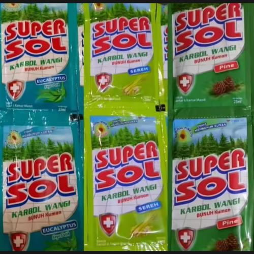 Jual Super Sol Renceng (12 Sachet)/Wipol Super Sol Sachet - Kota ...
