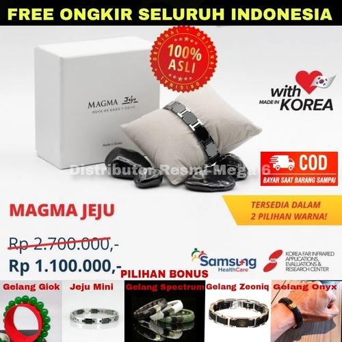 Jual BIG PROMO !! MAGMA JEJU Gelang Kesehatan Asli KOREA ( Ada Sertifikat ) - Gelang Spectrum ...