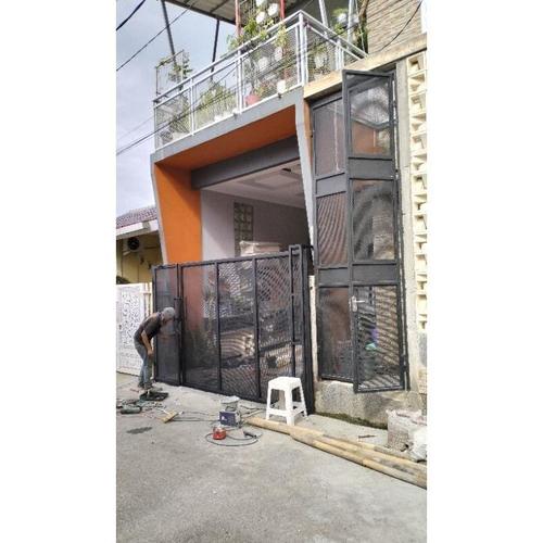 Jual pagar/pintu geser expanded minimalis custem - Jakarta Barat ...