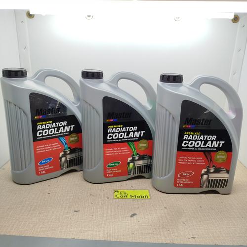 Jual Radiator Coolant Master 4 Liter warna merah - 4 Liter Biru ...