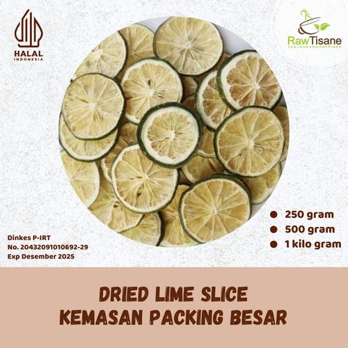 Jual Dried Lime Slice / Jeruk Nipis Kering 250g/500g/1Kg - 250 Gram ...