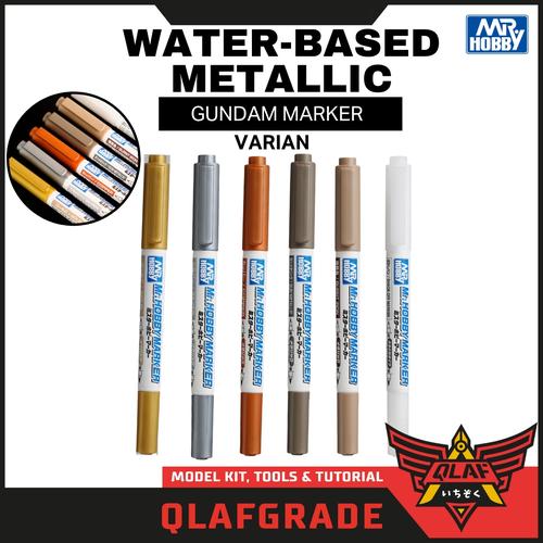 Jual Water based Marker METALLIC COLOR dual 2 NIB panel line color mr ...