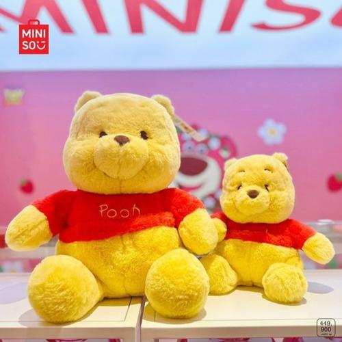 Jual Boneka Winnie the Pooh Menggemaskan - Miniso Winnie the Pooh Plush ...