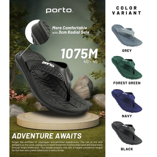 Promo PORTO- Sandal Jepit Pria Sendal Karet Cowok Harian Model Terbaru ...