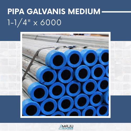 Jual Pipa Medium Galvanis 1-1/4" x 6000 SPS - Jakarta Barat - Maju ...