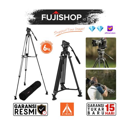 Promo E-Image EG06A2 2-Stage Tripod with GH06 Fluid Head / EG-06A2 ...