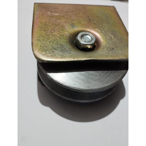 Jual Roda Pagar Siku Besi 12 cm Roda Rell Pintu Gerbang Rumah Model V ...