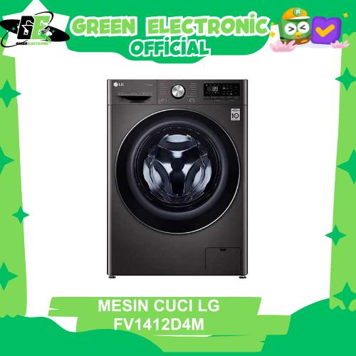Jual LG FV1412D4M MESIN CUCI FRONT LOADING 12 KG INVERTER TURBO WASH ...