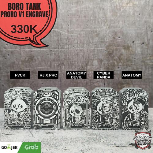 Jual BORO TANK PRORO V1 ENGRAVED - ANATOMY DEVIL - Jakarta Barat ...