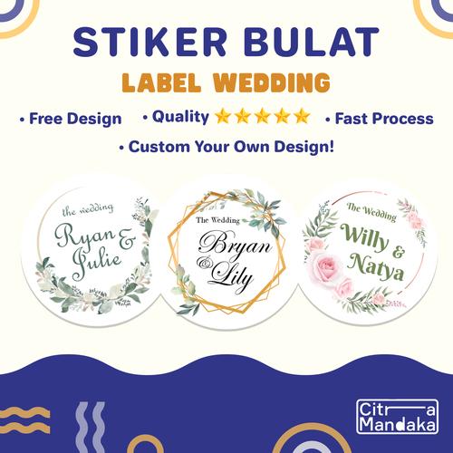 Jual Sticker Wedding / Stiker Nikah / Souvenir Nikah / Segel Souvenir ...