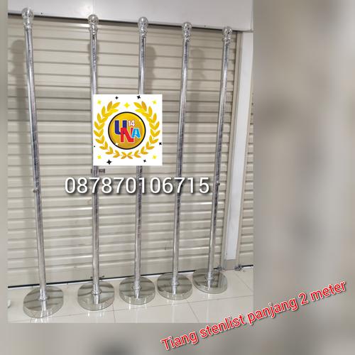Jual Tiang Bendera Stenlist 2 meter - Jakarta Pusat - una14 | Tokopedia