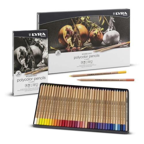 Jual Lyra Rembrandt Polycolor Colored Pencil Metal Box Set Pensil Warna - SET 12 BASIC - Kota ...