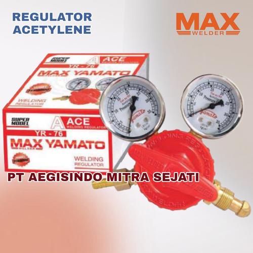 Jual Regulator Las Acetylene ORIGINAL MaxYamato Tabung Gas Acetilen ...