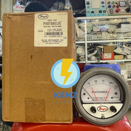 Jual Dwyer photohelic 0-700 max pressure A3000-125PA - 240VAC - Jakarta ...