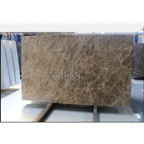 Jual Marmer lembaran LIGHT EMPRADOR dinding Marble lantai Slab ...