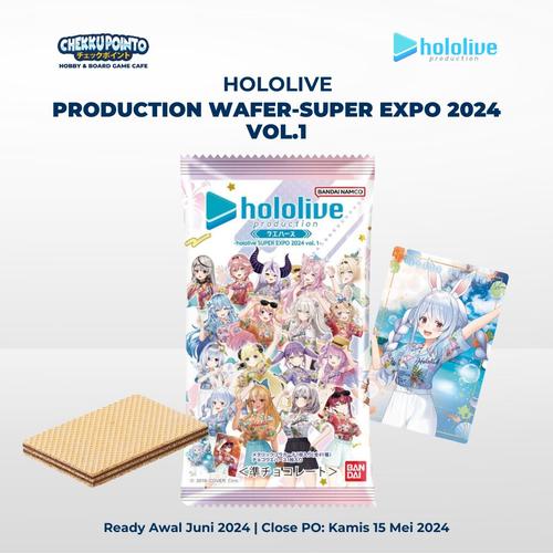Jual HOLOLIVE PRODUCTION WAFER-SUPER EXPO 2024 VOL. 1 - booster - Kab. Tangerang - Chekku Pointo ...