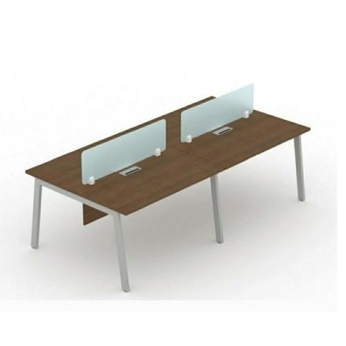 Jual Meja Partisi untuk 4 Orang Uno New Lavender / Meja Kerja / Meja ...