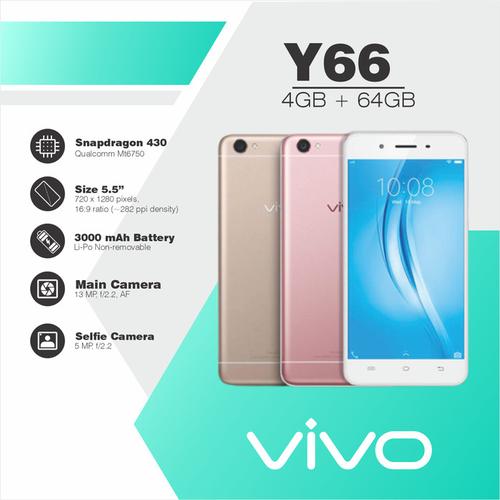 Jual VIVO Y66 RAM 4/64GB - Gold - Jakarta Barat - boba store ofc ...