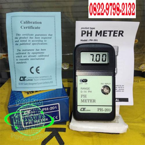 Jual Jual Lutron PH-201 Unit Meter saja belum termasuk PH Probe ...