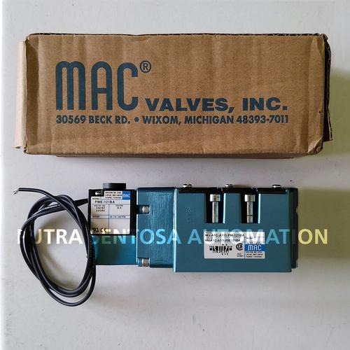 Jual ISO1 VALVE 5/2 SINGLE SOLENOID ISO5599/1 MAC MV-A1C-A111-PM-121BA - 220/50 240/60 - Kota ...