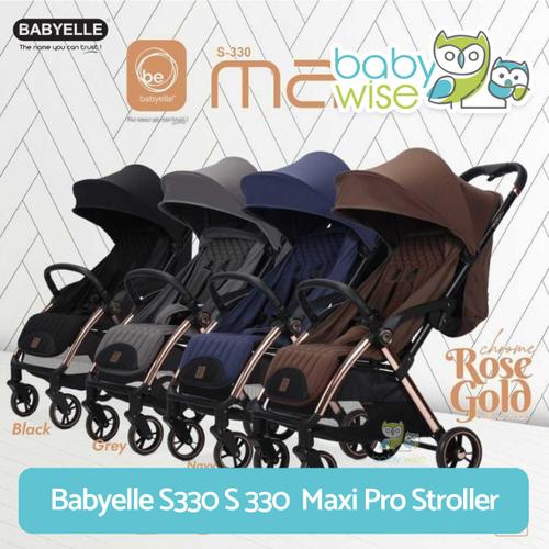 Jual Babyelle S330 S 330 Maxi Pro Stroller - Brown - Kota Tangerang ...