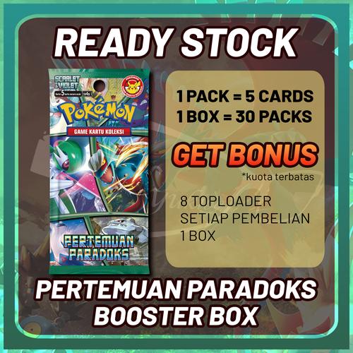 Jual Pokemon Pertemuan Paradoks SV4S Booster Box Indonesia - Kab ...
