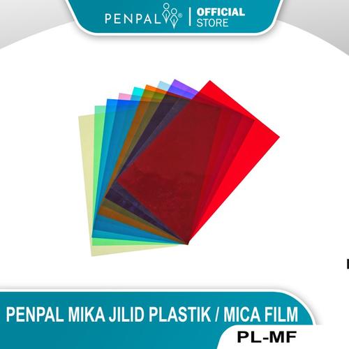 Promo Penpal Mika Jilid Plastik/ Mica Film Warna PL-MF [100 Sheets ...