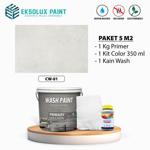Jual Cat Wash Motif Semen Ekspos Deco Wash Paint - CW.01 - Kain Wash ...