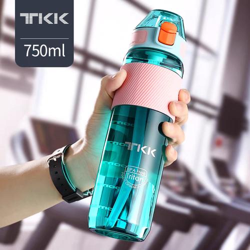 Jual tkk botol minum tritan 750ml BPA Free Botol air anak sedotan Water bottle for kids tkk1003 ...