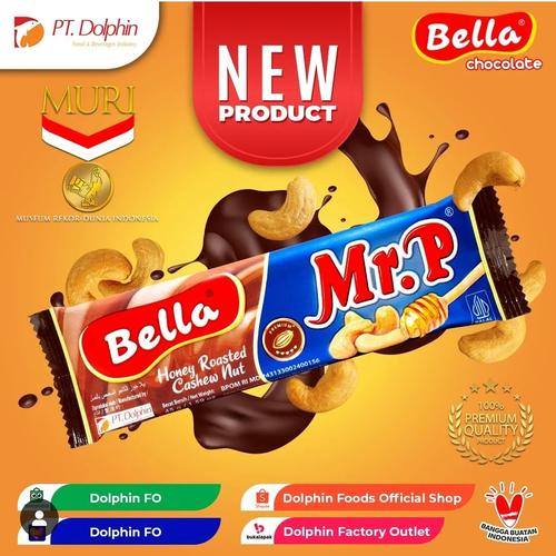 Jual Bella Mr.P Premium Honey Roasted C N 45gr / Cokelat Bella Mr.P ...