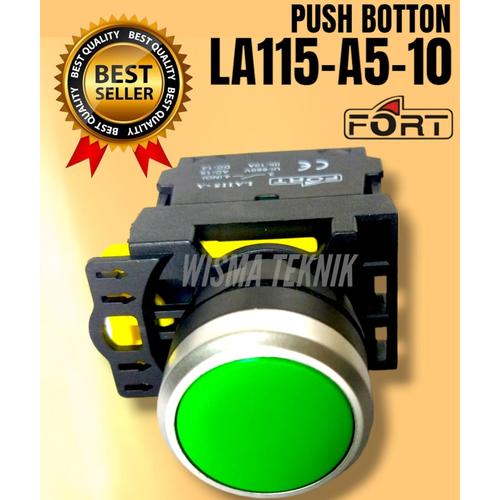 Jual PUSH BUTTON GREEN NO FORT LA115-A5-10 - Jakarta Timur - Wisma Teknik | Tokopedia