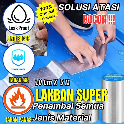 Jual Isolasi Alumunium Penambal Pipa PVC Pipa Besi Bocor Retak Rembes ...
