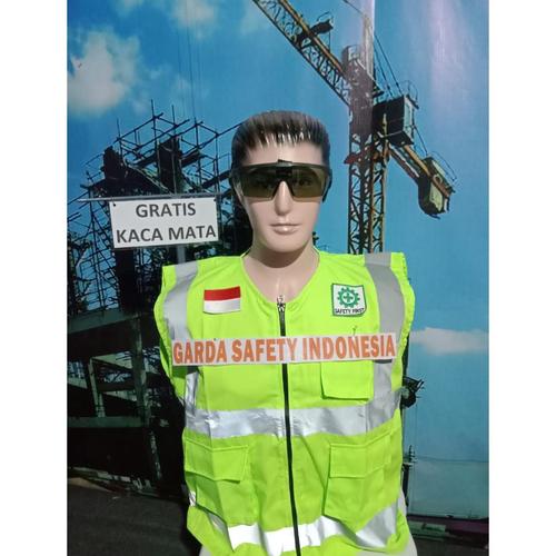 Jual DM ROMPI SAFETY BAHAN MERIKA BRILL/LOGO K3 BENDERA KACA MATA/ROMPI ...