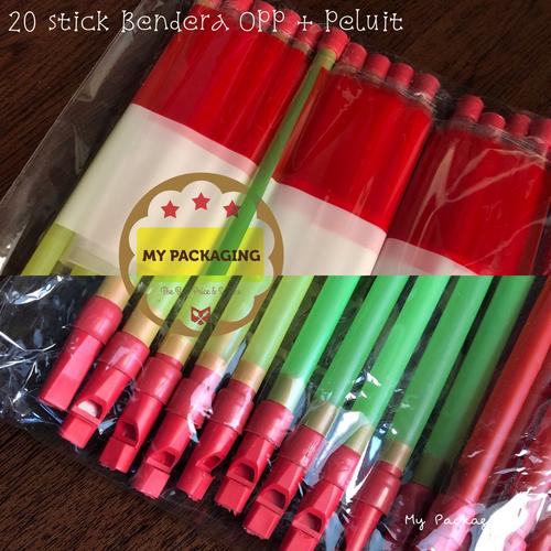Promo Bendera Merah Putih Stick Pluit 20pcs - Kota Bandung - My ...