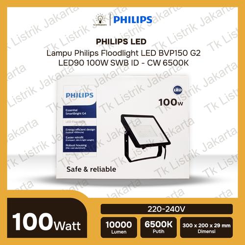 Promo Lampu Sorot LED Philips BVP150 SWB G2 GM 100W 220-240V 3000K Kuning - NW 4000K - Jakarta ...