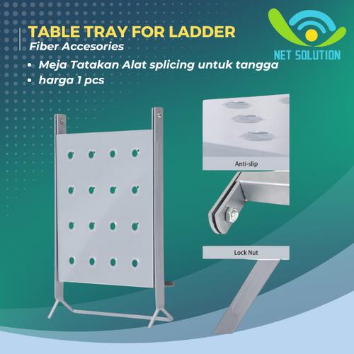 Jual Table Tray for Ladder [Metal] |Meja Tatakan alat Splecing untuk ...
