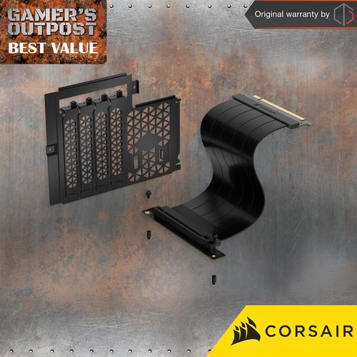 Promo CORSAIR 2500 Series Vertical GPU Mount Kit - Hitam Cicil 0% 3x ...