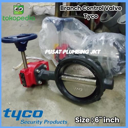 Jual Butterfly Valve Tyco Wafer Style BFN-N 6" inch / Branch Control ...